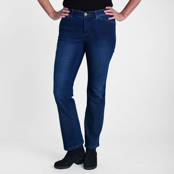 Signature Slimming Shaped Fit Barely Boot Jean – Christopher & Banks