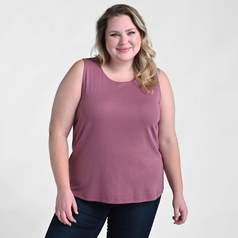 Sleeveless Scoop Neck Perfect Tank – Christopher & Banks