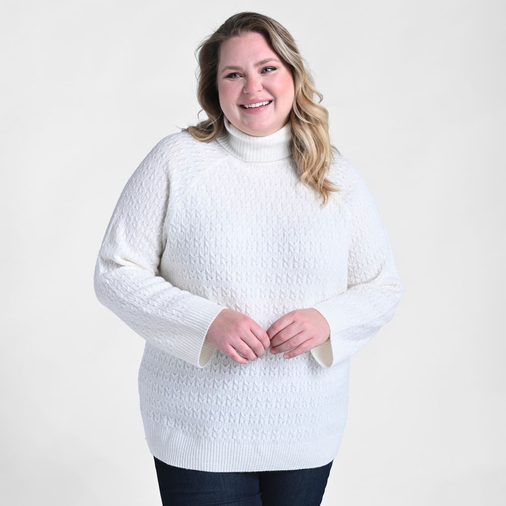 Cable Stitch Turtleneck Sweater – Christopher & Banks