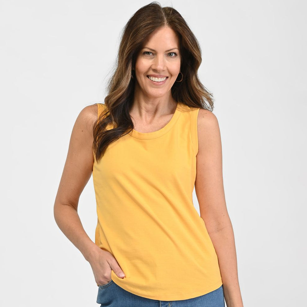 Wide Trim Perfect Tank – Christopher & Banks