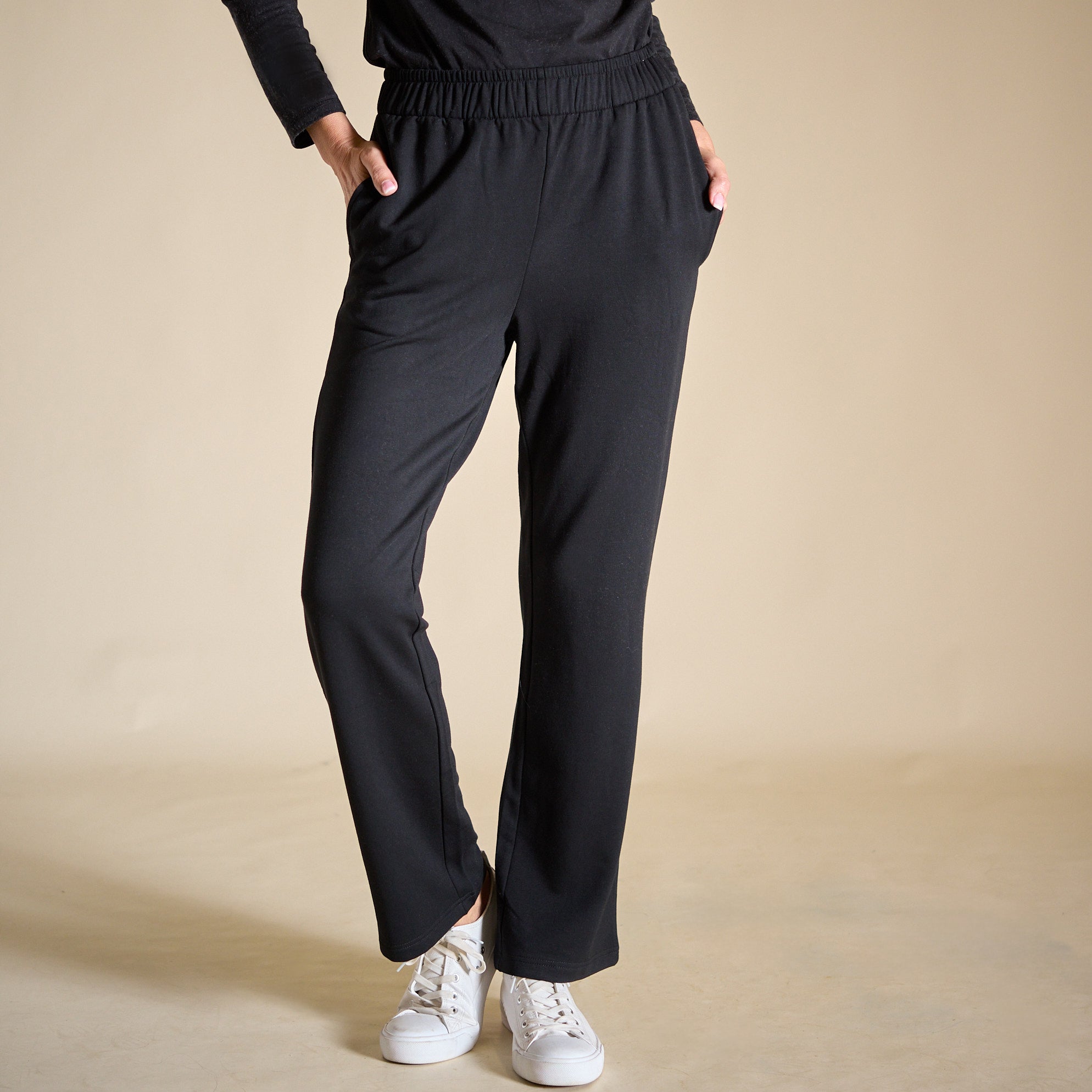 Relaxed Restyled Pull On Straight Leg Pant – Christopher & Banks